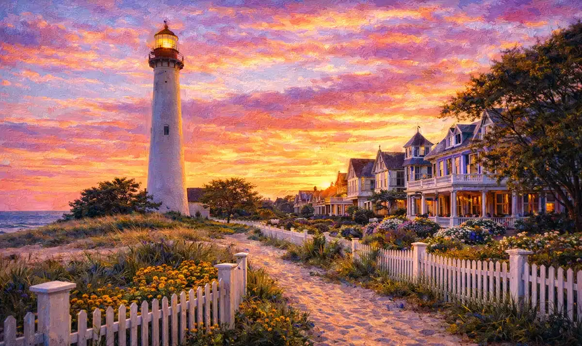 The Cape May Lighthouse and the Temperance Roots of Cape May, New Jersey